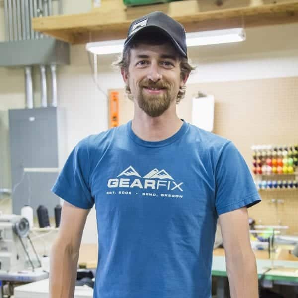 Sam Powell at the Gear Fix in Bend. — Bend Magazine