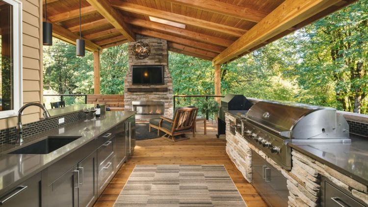 Outdoor Kitchens with Central Oregon Views — Bend Home + Design