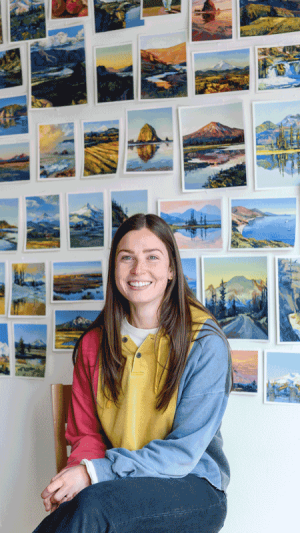 Painter Taylor Manoles of Bend Explores the World with Oil on Canvas ...