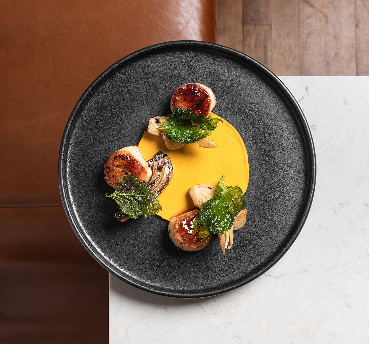 Ariana-Restaurant-scallops — Bend Magazine