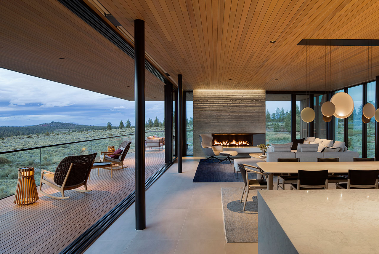 A Floating Glass and Cedar Sanctuary in Bend's High Desert — Bend Magazine